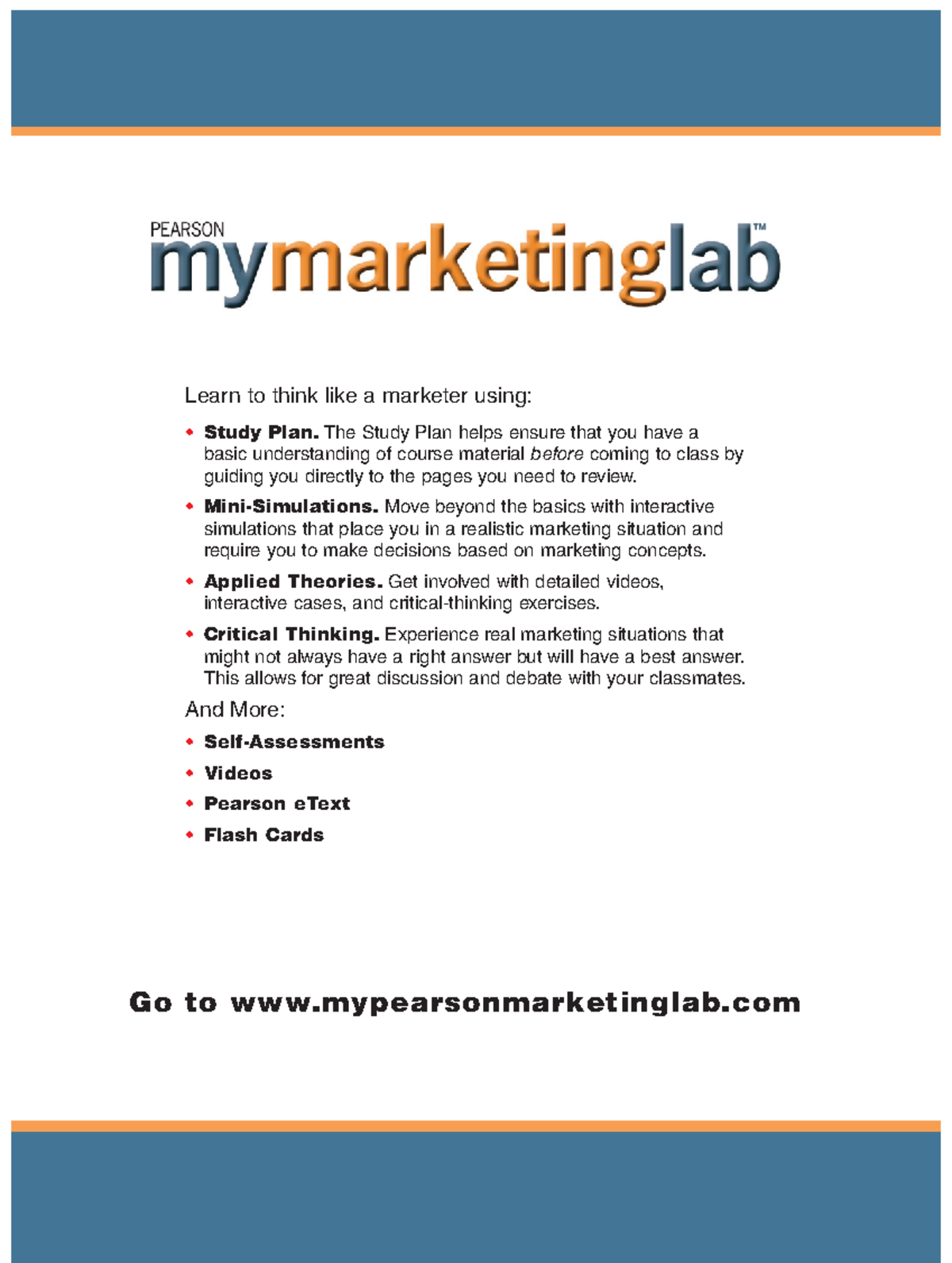 Principles of Marketing(14th - Learn to think like a marketer using ...