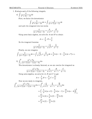 Calculus Cheat Sheet - Limits & Derivatives Cheat Sheet Properties of ...