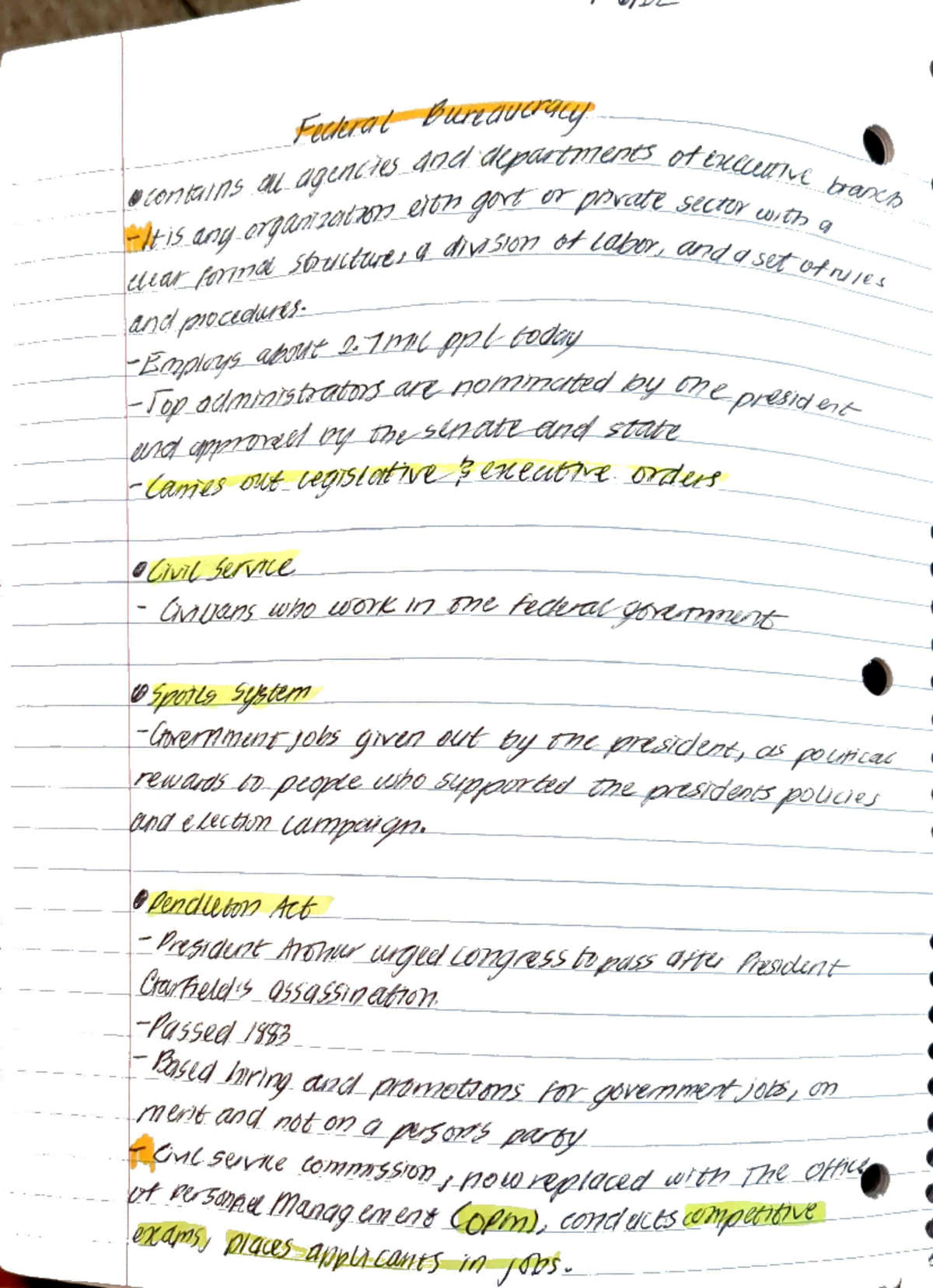 Government notes part 2 - Studocu