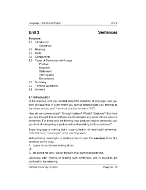 Unit 10-Vocabulary Usage - Unit 10 Vocabulary Usage Structure: 10 ...