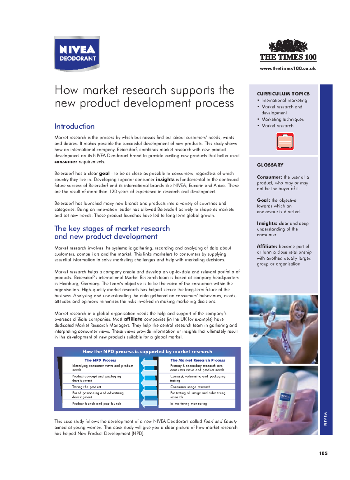 P1 Nivea Case Study - mnn - Introduction Market research is the process ...
