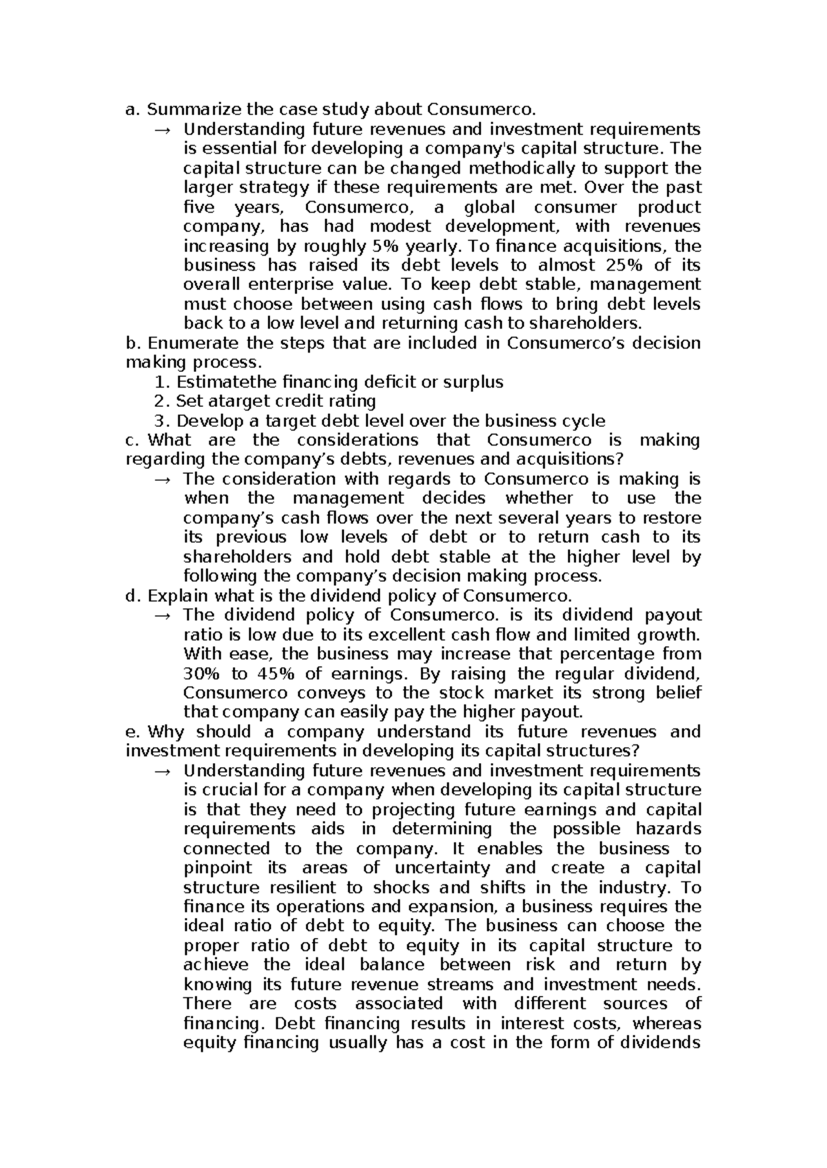 Tejamo, Liza K. BSBA 3D Fin Man - a. Summarize the case study about ...
