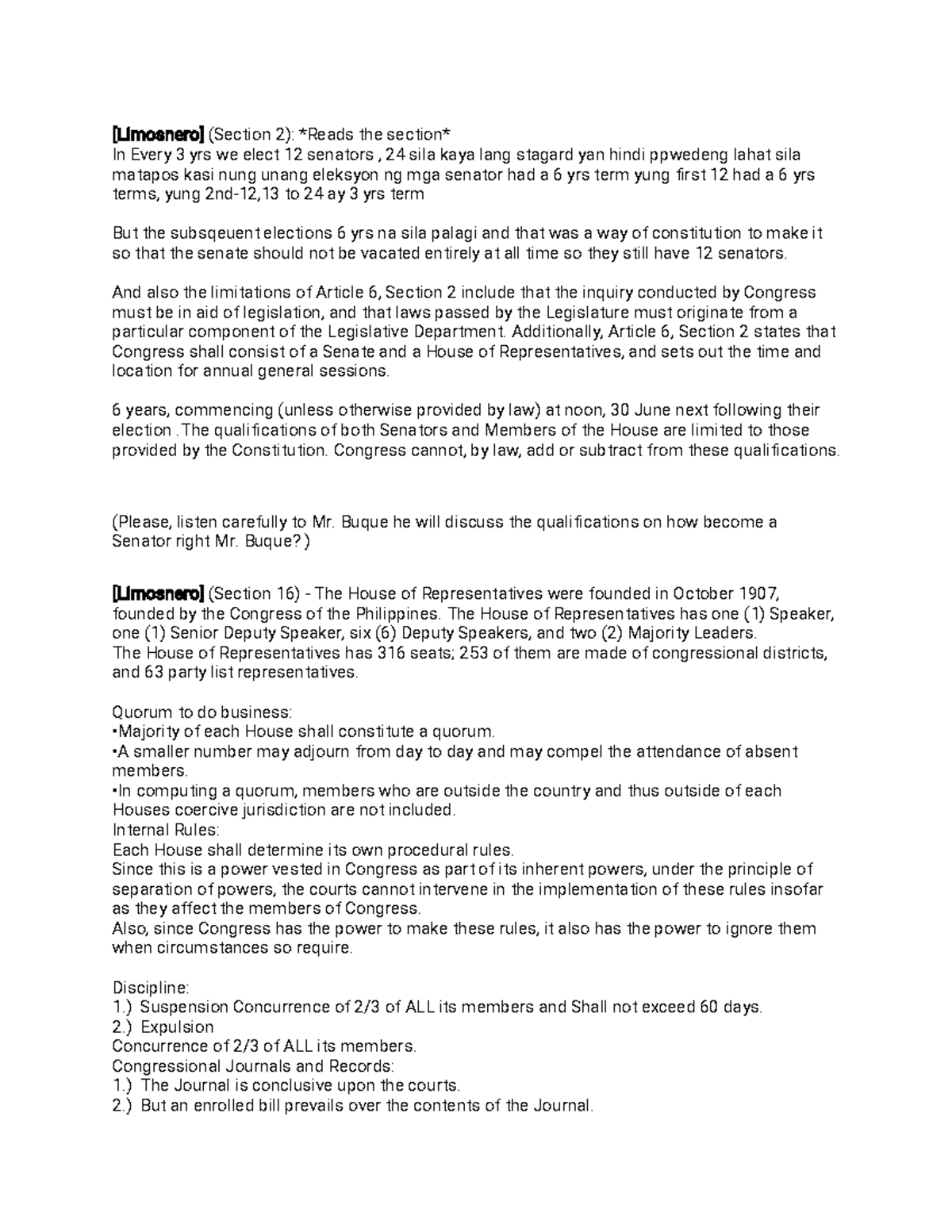 Article VI SEC2 16 18 This Notes Is For You To Have A Reviewer article-vi-sec2-16-18-this-notes-is-for-you-to-have-a-reviewer