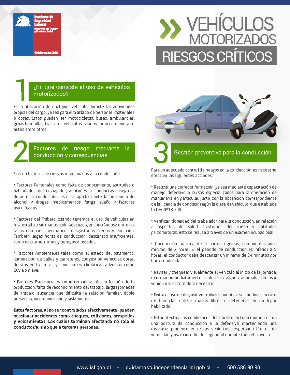 001 Ficha Vehiculos Motorizados - RIESGOS CRÕTICOS VEHÕCULOS ...