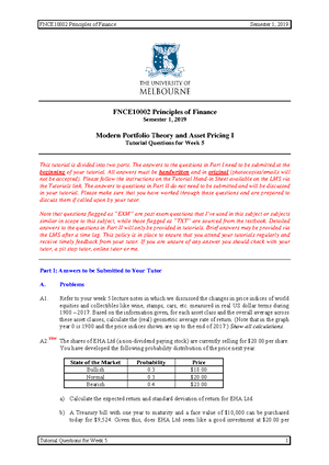 Solutions 4 - solution tute4 - COMP20007 Design of Algorithms Week 4 Workshop Solutions Tutorial ...