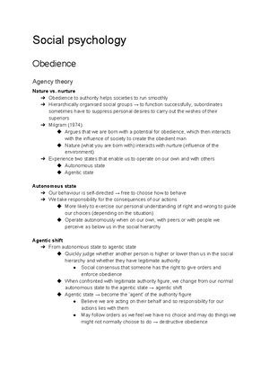 All Psychology Topics - AQA A-Level Psychology Paper 1 Topics ...
