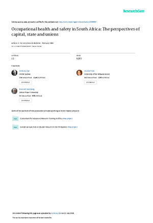 [Solved] what is process mapping - Occup Health & Safety 4: Management ...
