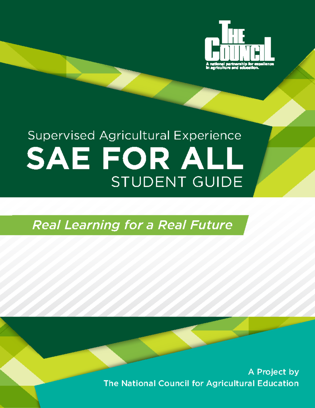 NCAE SAEfor All Student Guide - Real Learning for a Real Future A ...