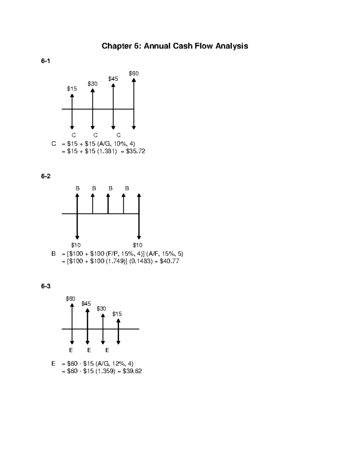 Solution Manual - Engineering Economic Analysis 9th Edition Ch06 ...