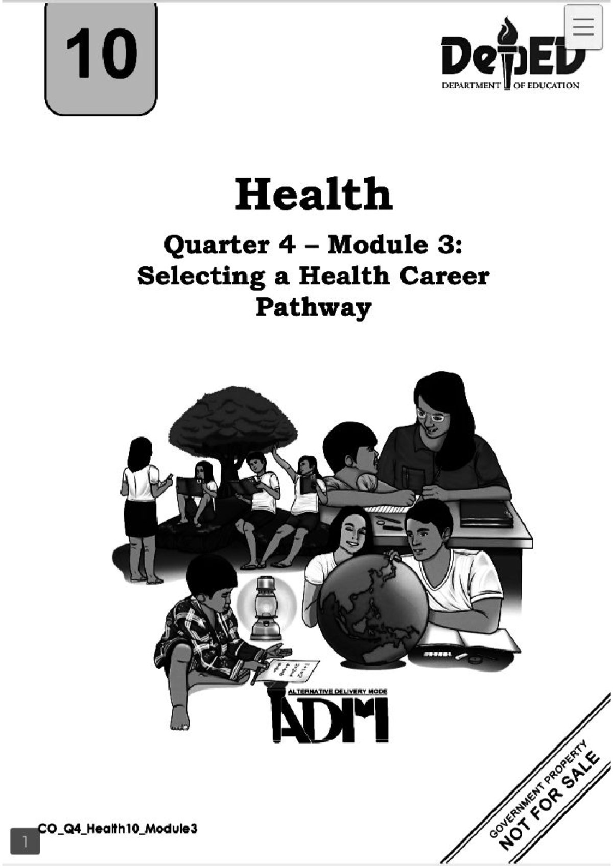 Health 10 Module 3 - TLE ICT Computer System Servicing - Studocu