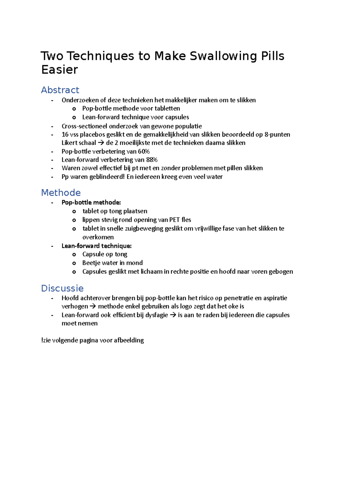 Artikel medicatie - Two Techniques to Make Swallowing Pills Easier ...