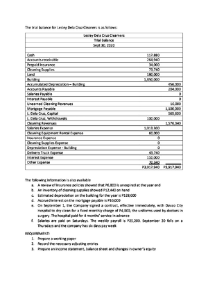 Assignment 1 - Answer Sheet - Advance Accounting - NAME SECTION CHAPTER ...