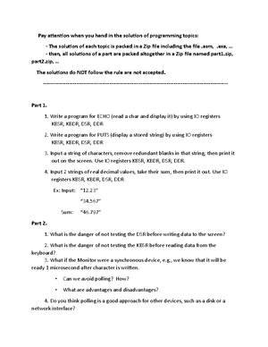 Part 1 flowchart - ằeaweewfaf - Faculty of Computer Science and Engineering Lab 1 In this week ...