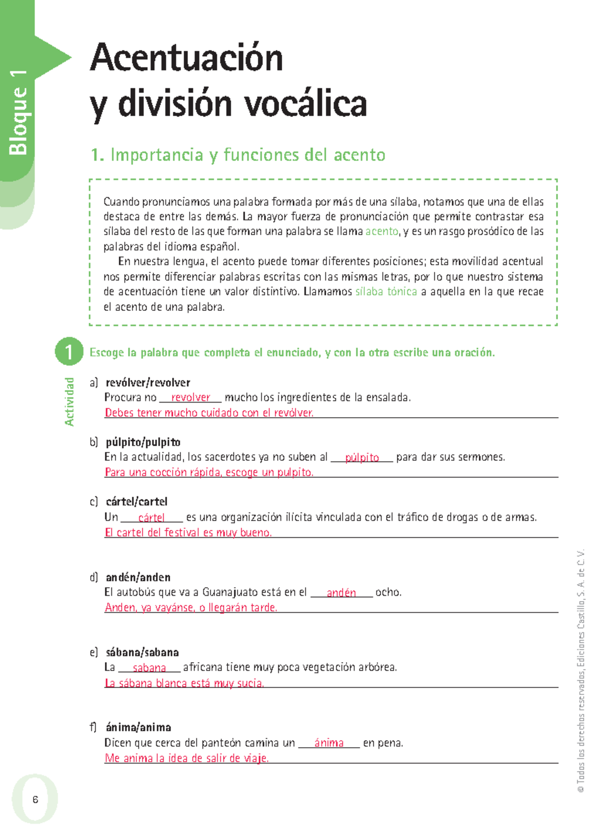 Solucionario-Ortografia Avanzada-1 (1) - Acentuación y división ...