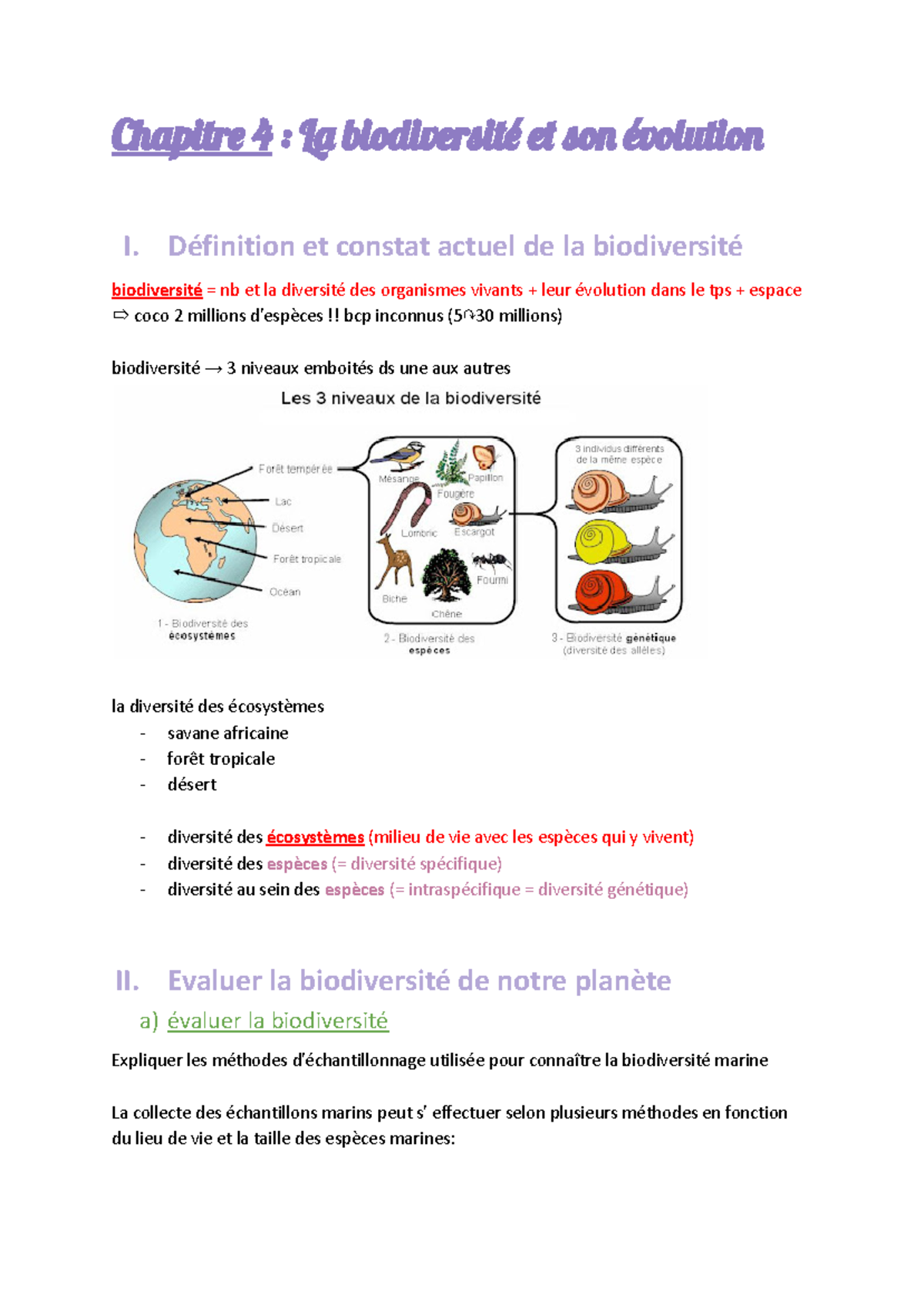 Chapitre 4 - Cours d'enseignement scientifique de svt sur le climat ...