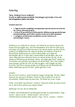 Plan for tur med skolegruppen - Didaktisk plan turdag Torsdag 23. Mål ...