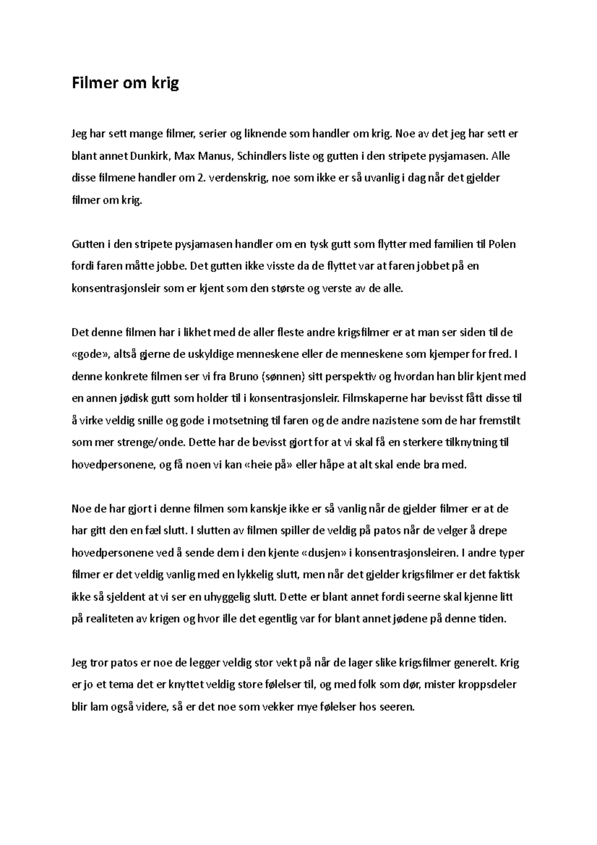 Filmer Om Krig Filmer Om Krig Jeg Har Sett Mange Filmer Serier Og Liknende Som Handler Om