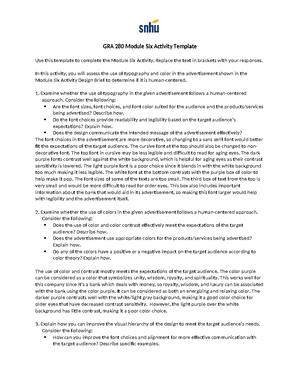 ENG 190 Module 1 Assignment - ENG 190 Module 1 Assignment Select a ...