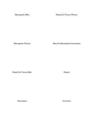 Clinical Chemistry Serum Reference Intervals (1) - bicarbonate HCO 3 ...