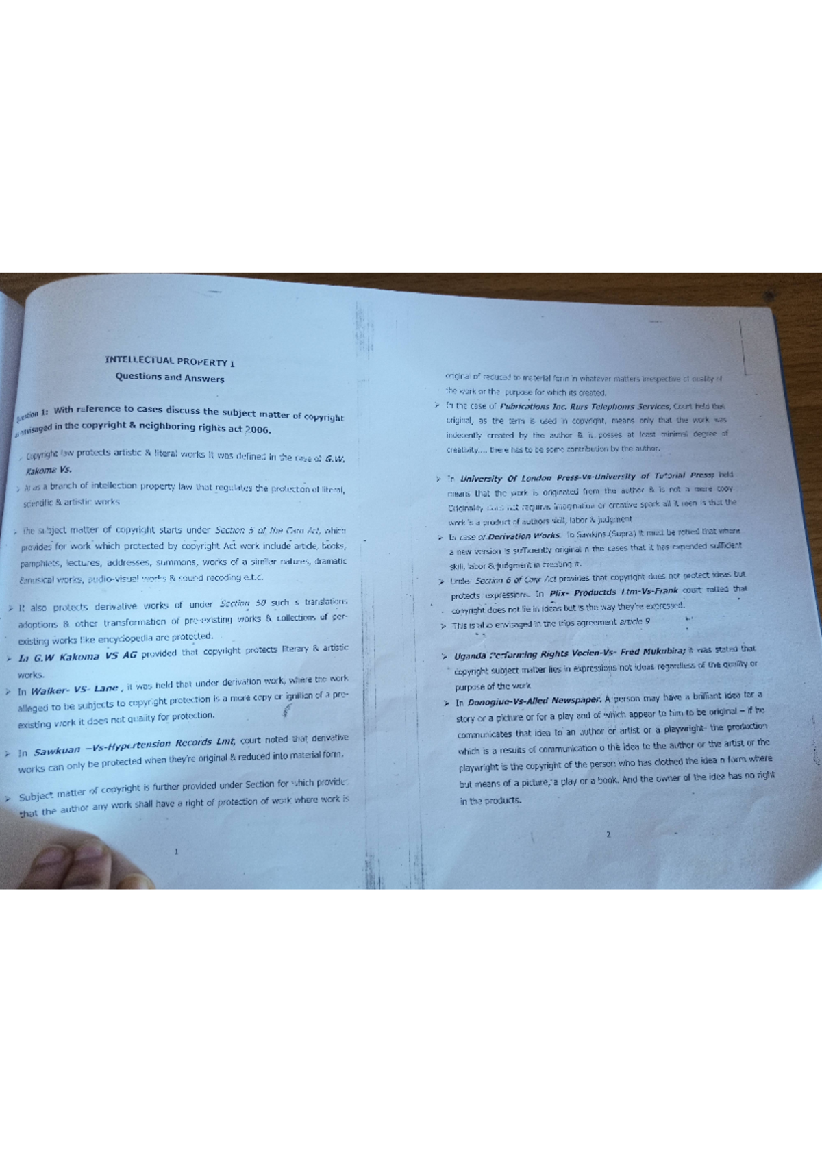 Intellectual property - taxation and revenue - Studocu