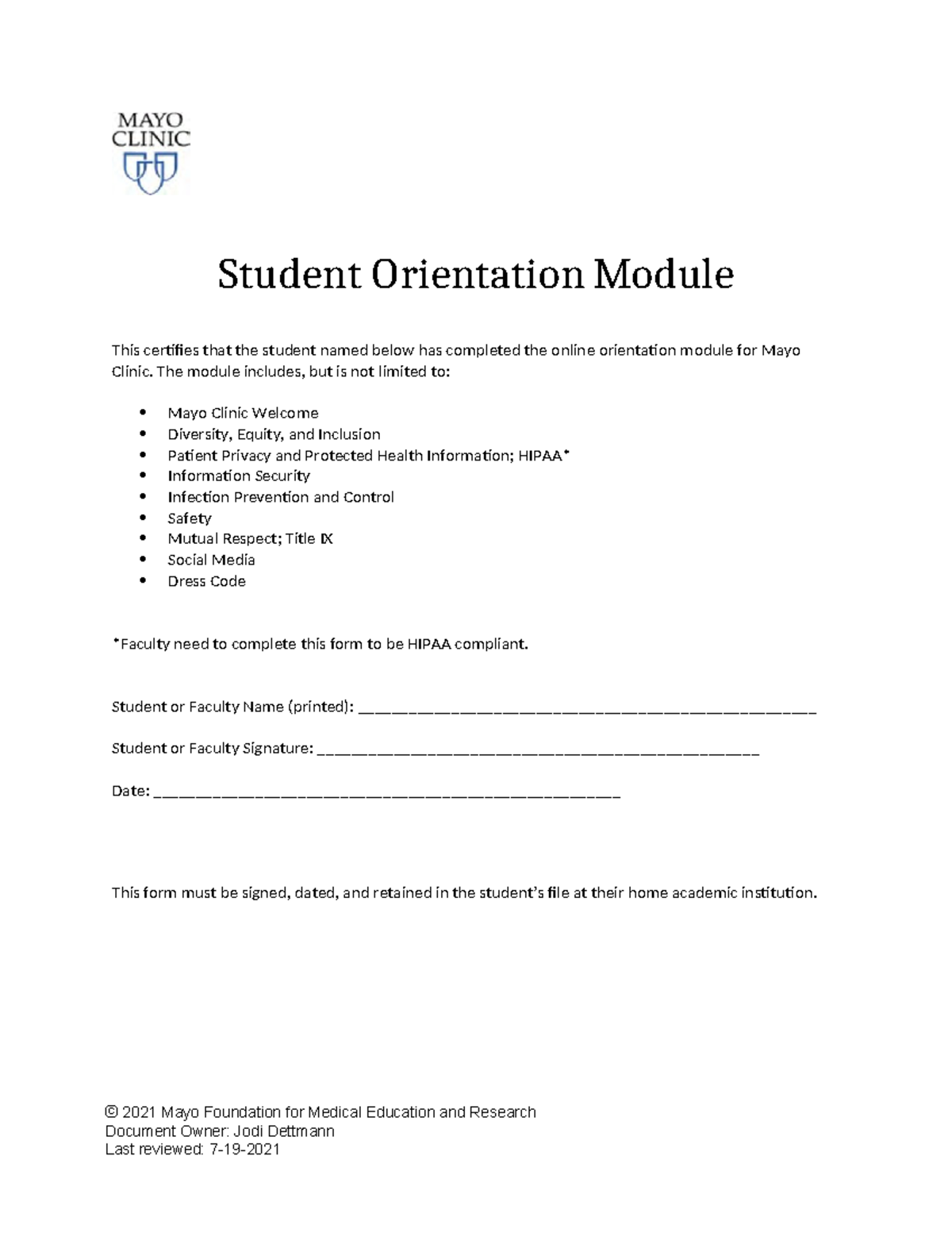 1181ac369bd85fca9bde9cd72cf96532 - Student Orientation Module This ...