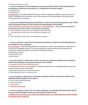 Preeeee - ati preeclampsia - ACTIVE LEARNING TEMPLATES TherapeuTic ...