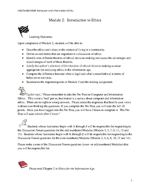 Module 4 - ठ⃚ 1ठ⃚ Module 4: Values and Ethics – Cultural Perspectives ...