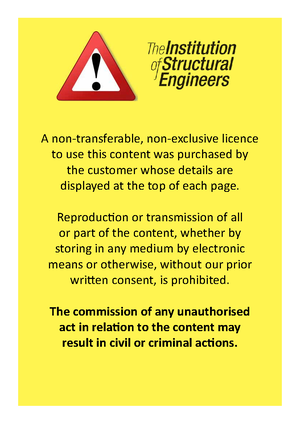 Eurocode Load combinations for steel structures - A single copy of this ...