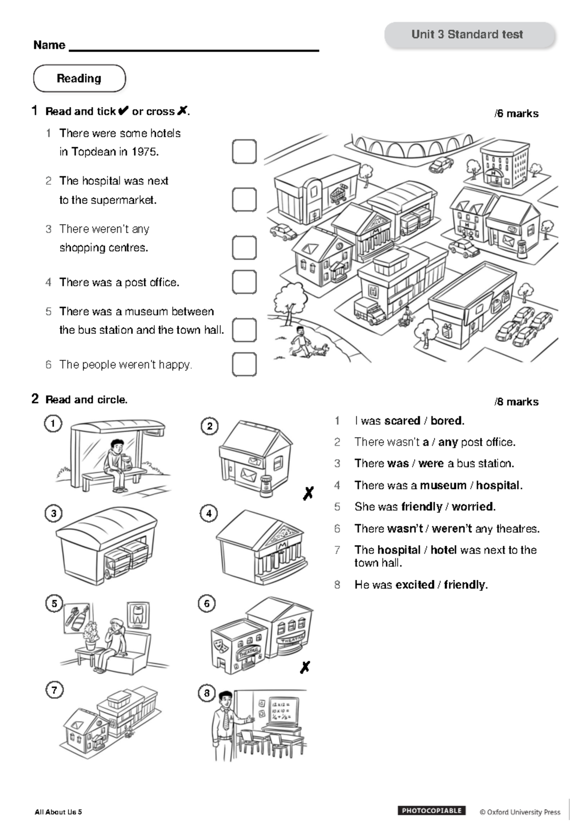 480831093 All About Us 5 Unit 3 y 4 - Name ______________________________________ All About Us 5 ...