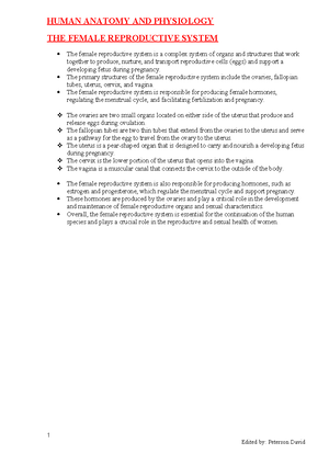Anatomy - simplified lower limb notes - anatomy and physiology - Studocu