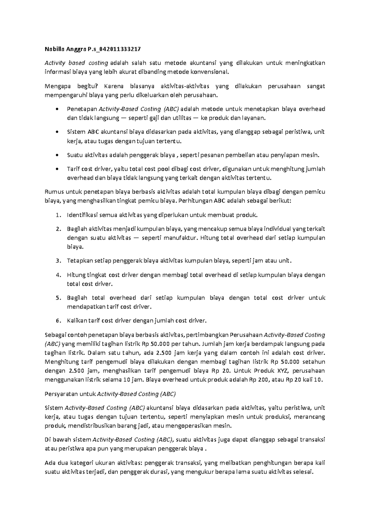 Akmen WEEK 6 - Lecture notes 1-10 - Sistem Akuntansi - UNAIR - Studocu