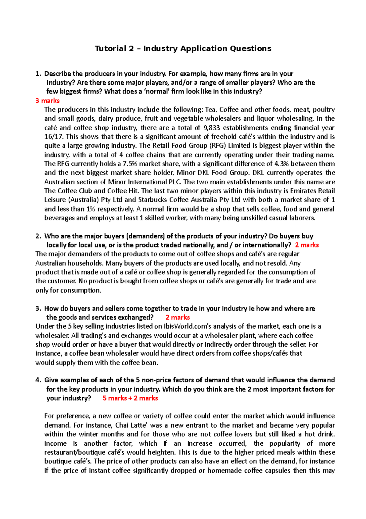 Tutorial 2 Industry Application Questions - Tutorial 2 – Industry ...