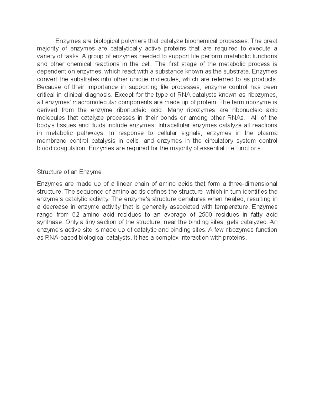 Science - The document includes the descriptions of two types of ...