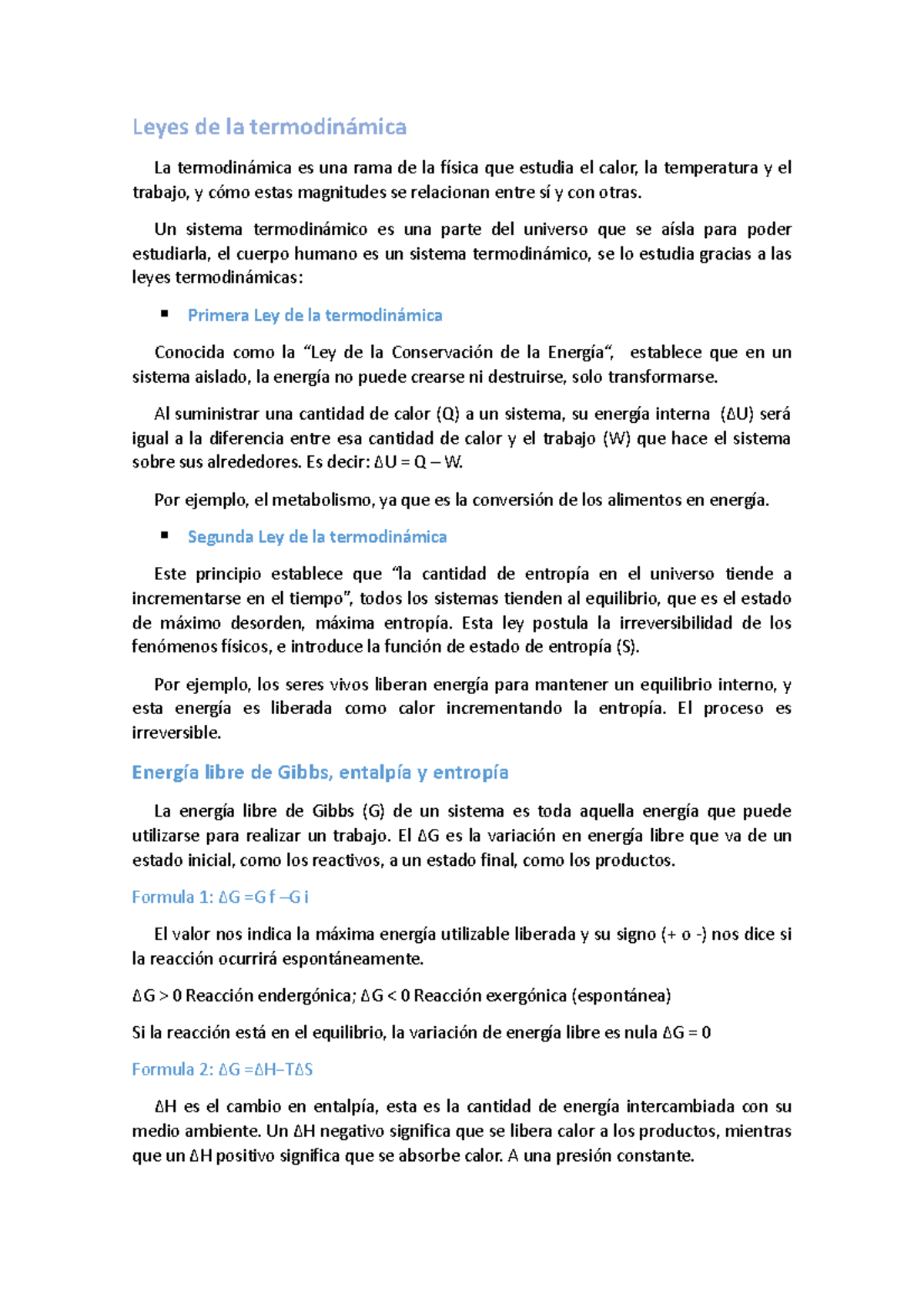 Leyes de la termodinámica tl - Leyes de la termodinámica La termodinámica es una rama de la ...