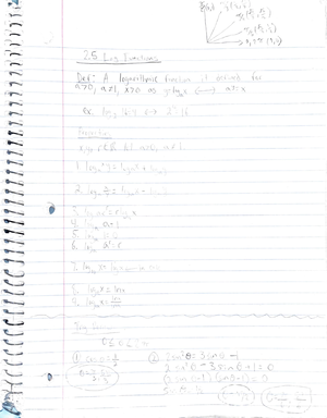 Sol. of Notes 4 - Yang Li - Math 2211, Calculus of One Variable I ...