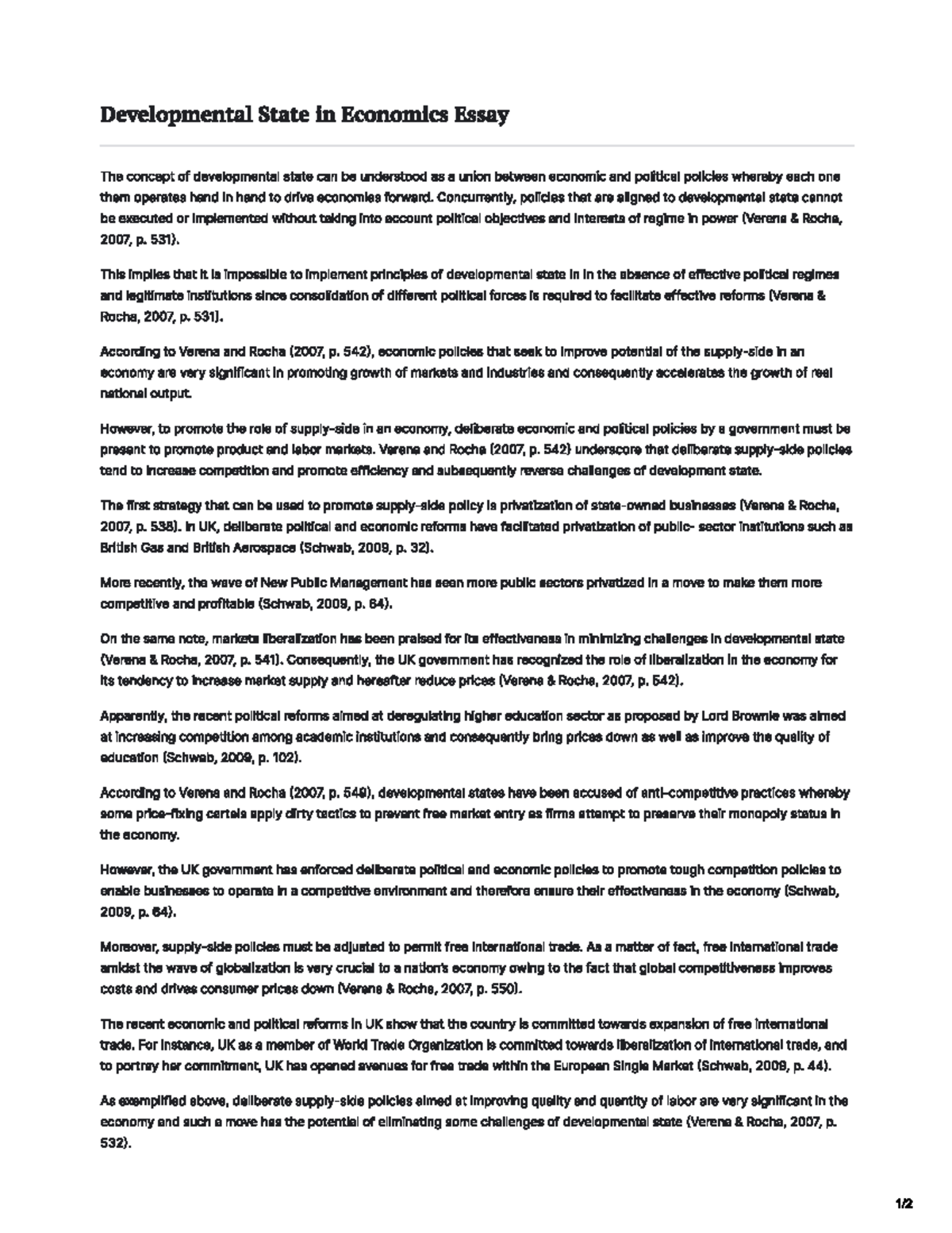 State - essay about economics - Economics101 - KU - Studocu