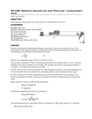 Lab 1 Measurement and Error - Lab 1. Measurement and Error Introduction Accuracy and Precision ...