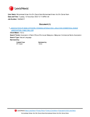 Week 4 Tutorial Questions - Week 4 Tutorial Questions Q1: The American ...