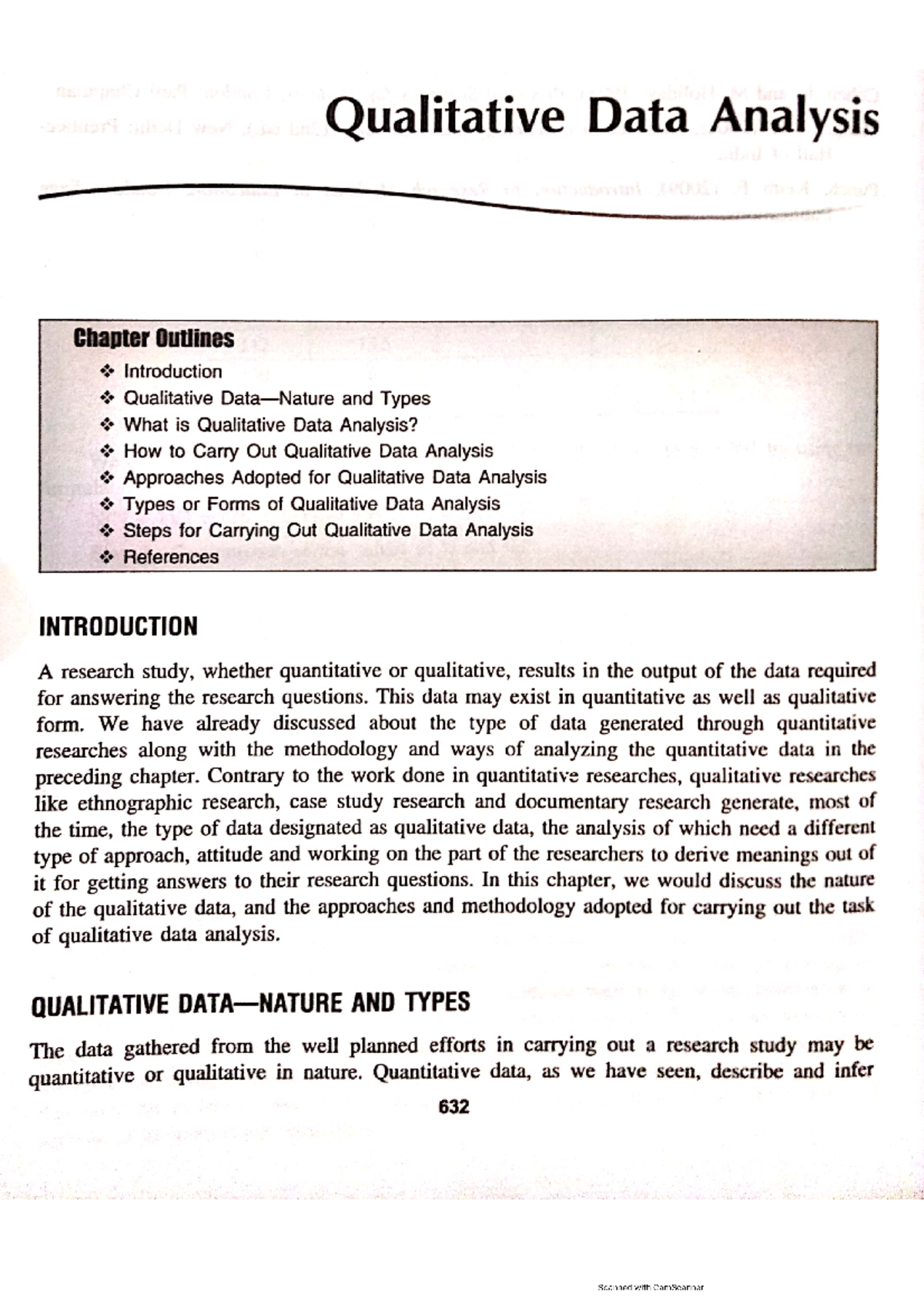 Qualitative Data Analysis - Quantitative Aptitude - Studocu