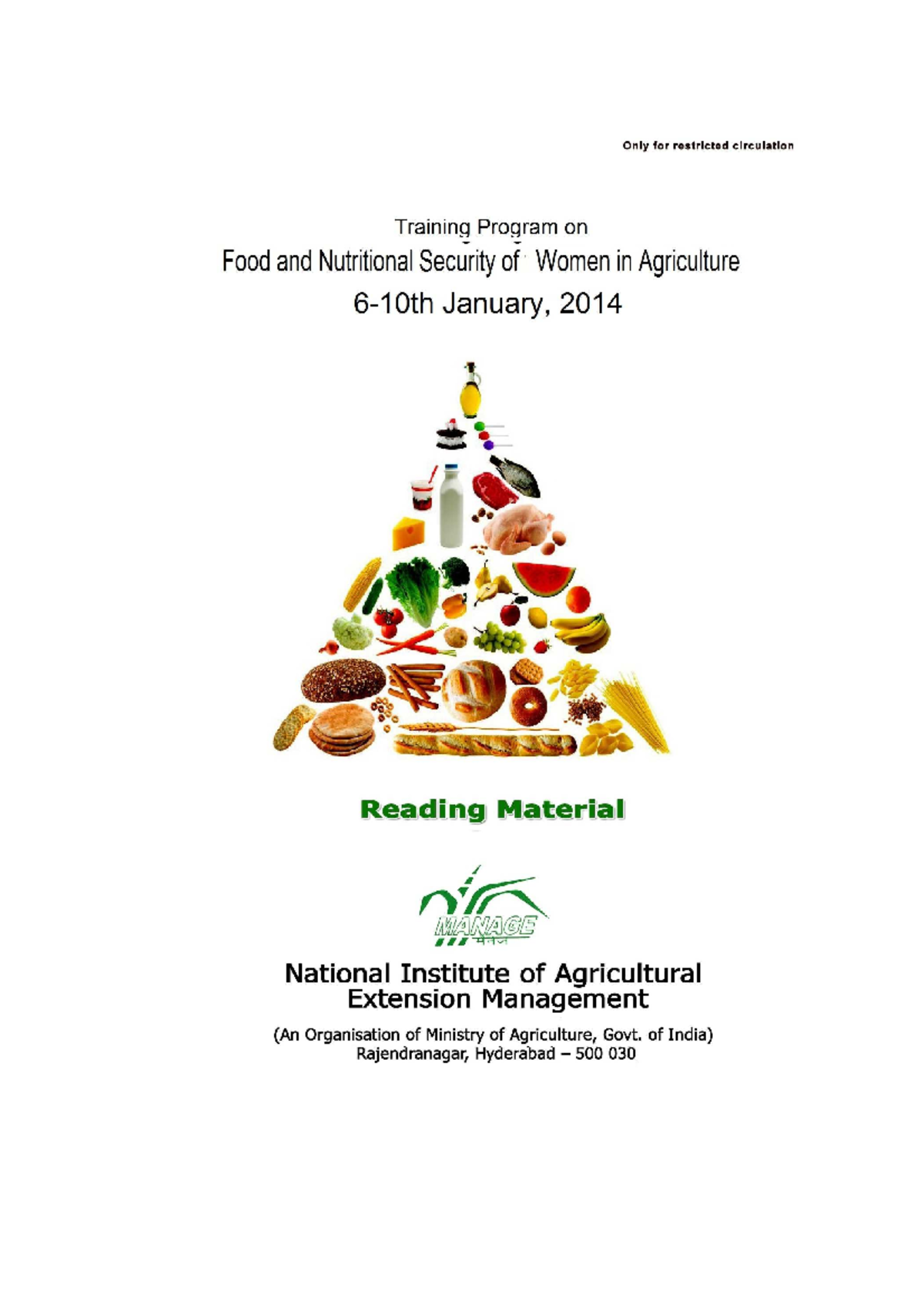 FNS-E - Notes - CONTENTS Sl. No Topics Page 1. Introduction 1 2. The ...