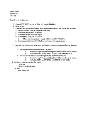 4-4 Assignment - work - CS210 - SNHU - Studocu