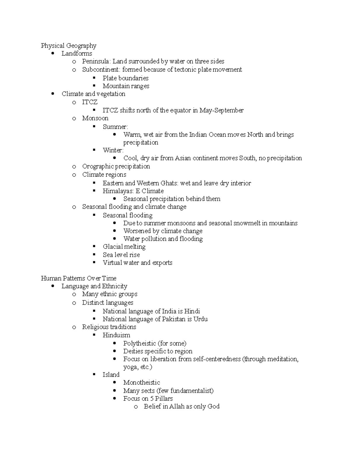 Chapter 8 Notes - Dr. Keough - Physical Geography Landforms o Peninsula ...