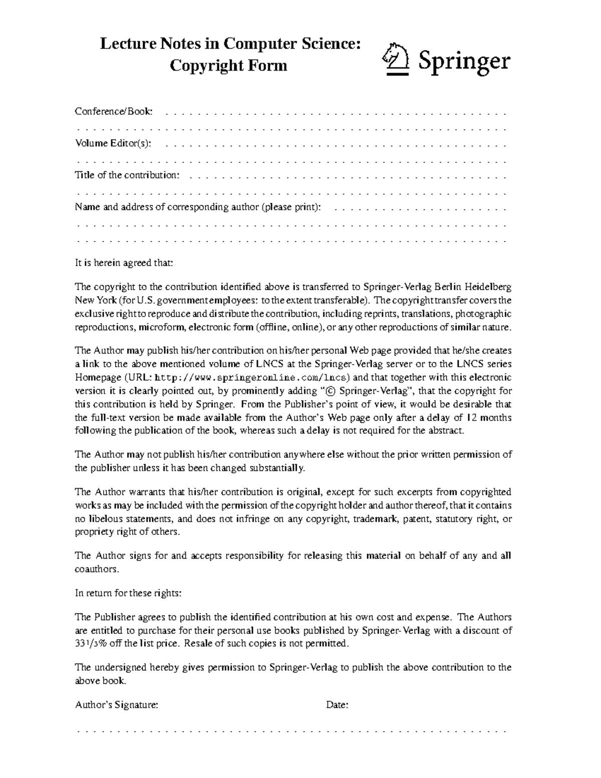 Lecture notes in computer science for beginners - Lecture Notes in ...