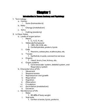 Anatomy and Physiology Chapter 2 - Chapter 2 Chemical Basis of Life ...