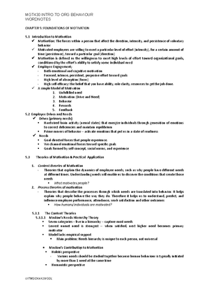 individual behavior, personality and values - MARS Model Of Individual ...