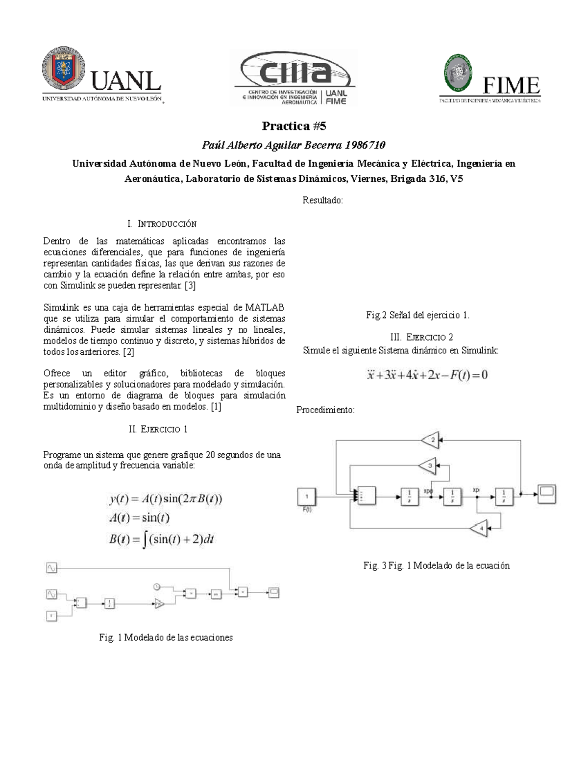 Practica 5 Lab. Sistemas - Practica Paúl Alberto Aguilar Becerra 1986710 Universidad Autónoma de ...
