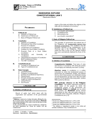 Political law review notes atty edwin sandoval - Political Law Review ...