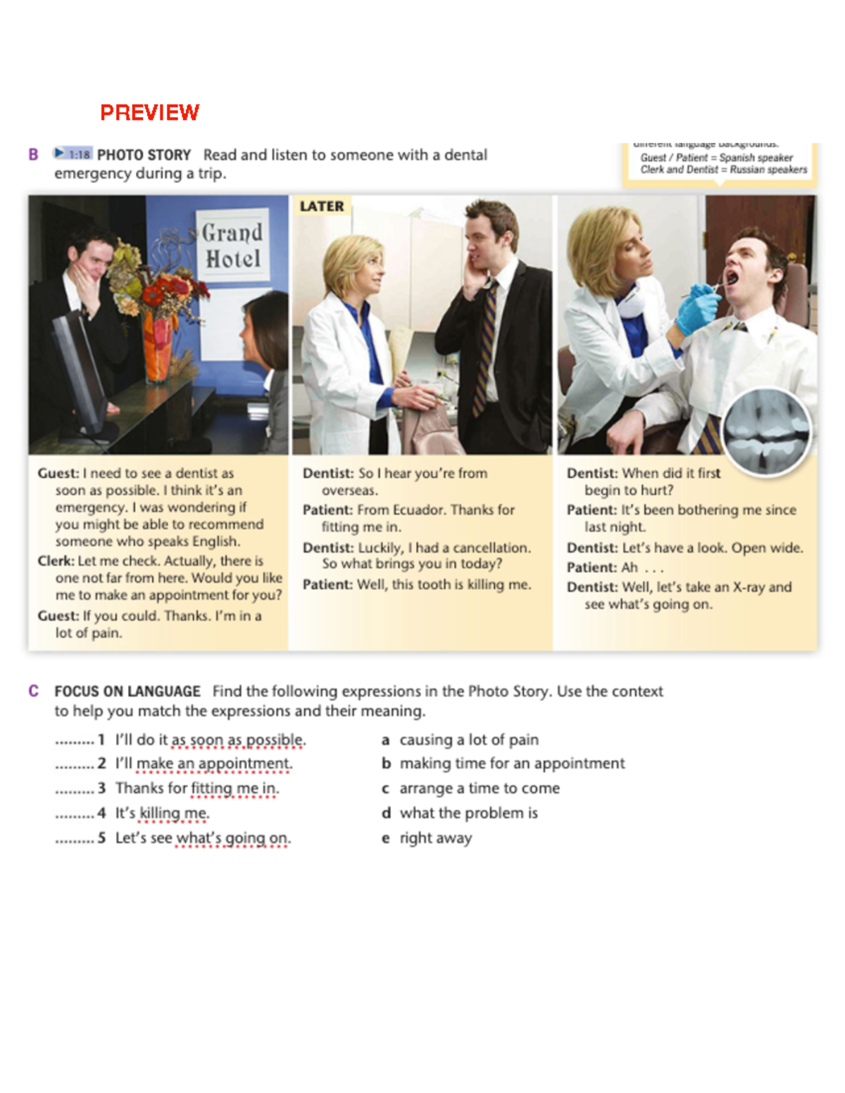 UNIT 2 TN3 RESPUESTAS - ingles - PREVIEW LESSON - Studocu