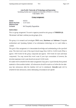 CRI Assignment Sample - Module Code : BM006-3-2CRI-T Intake Code ...