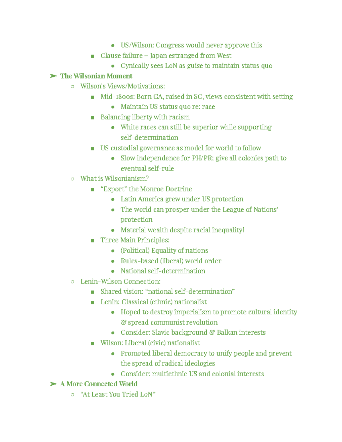 Great Trials in Western History 8 - US/Wilson: Congress would never ...